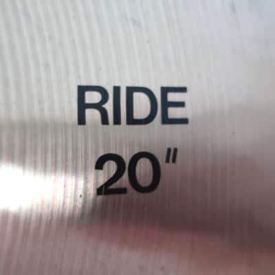 Paiste 20" 404 "Brown Label" Ride Cymbal 1980 - 1985 - | Reverb