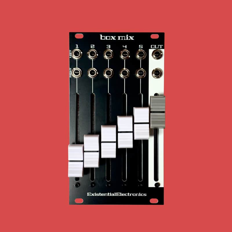box mix — Stereo Mixer for eurorack — ExistentialElectronics | Reverb