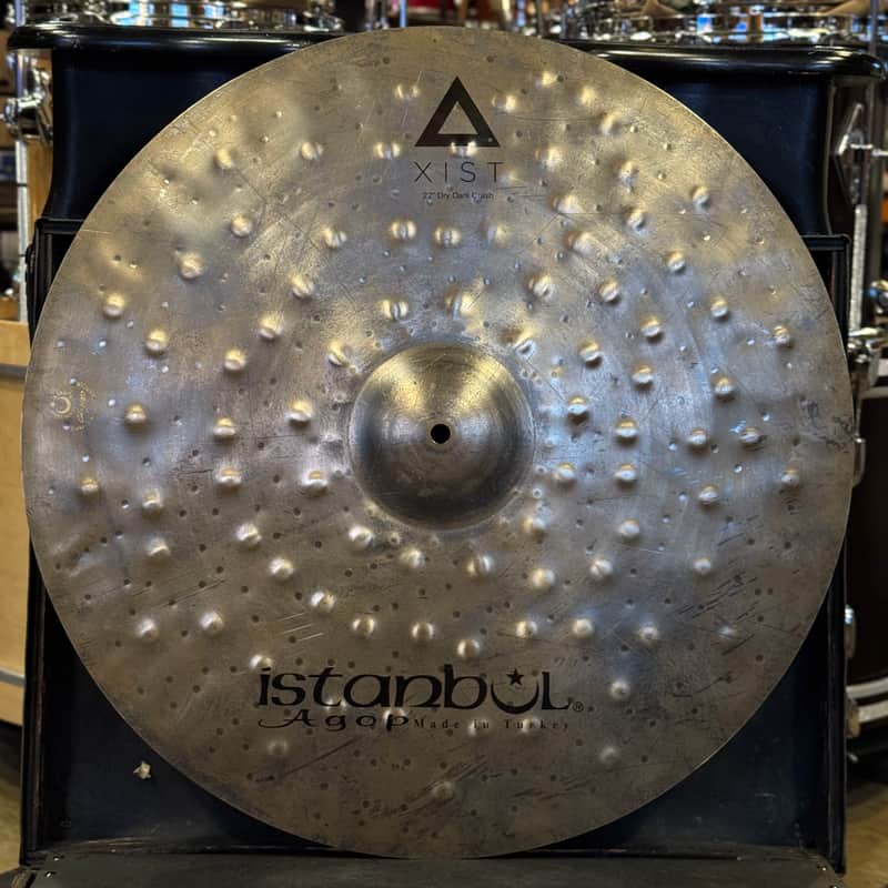 NEW Istanbul Agop 22" Xist Dry Dark Crash - 1678g | Reverb