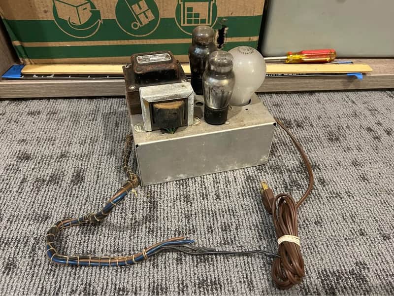 Vintage tube amplifier power supply (Merit amp transformers) | Reverb