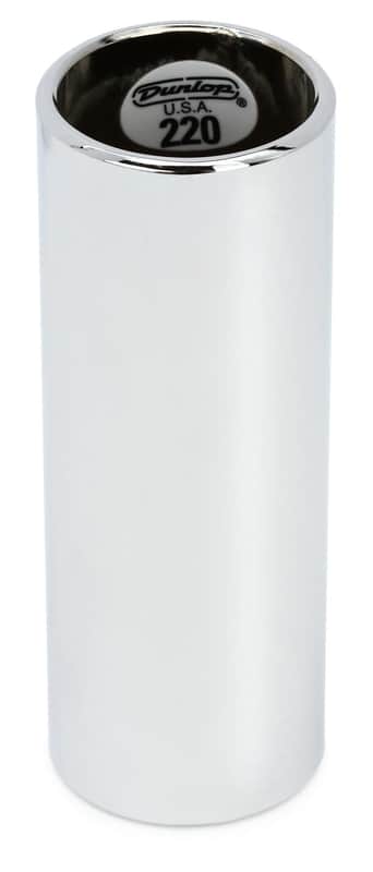 Dunlop 220 Chromed Steel Slide - Medium - Regular Wall | Reverb