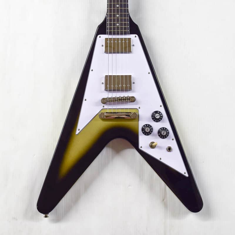 Epiphone '70s Flying V - Silver Burst | Reverb