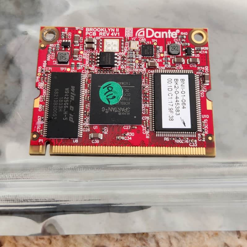 Avid Pro Tools MTRX 64 Channel IP Audio Dante Module | Reverb
