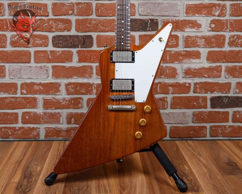 Gibson ’76 Reissue Explorer Natural 1979 w/OHSC | Reverb