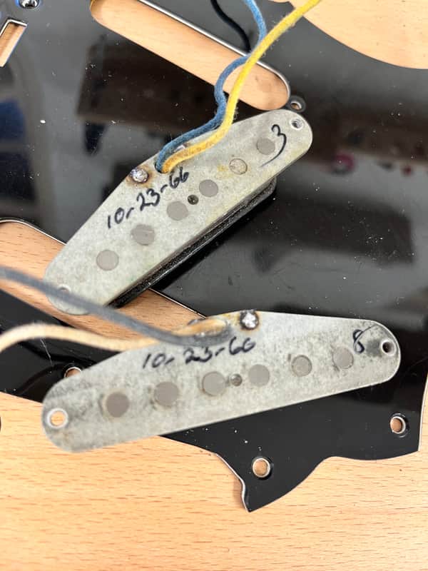 Alan Dingwall Fender Mustang 1966 Pickups | Reverb