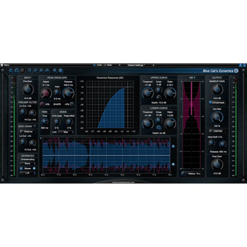 Blue Cat Audio Dynamics: Pro Multiband Audio Processing | Reverb