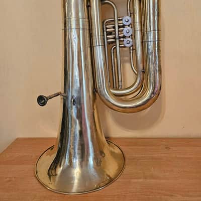 Tuba “Bb" Soviet 3 Valves Brass Pipe Wind Instrument Horn | Reverb