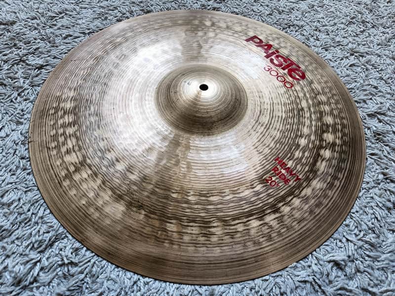 PAISTE 3000 RED LABEL HEAVY RIDE 20" | Reverb