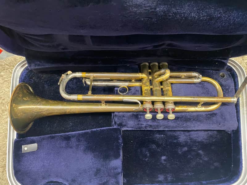Conn 22B Trumpet Bb 1950's - Brass w/ Case | Reverb