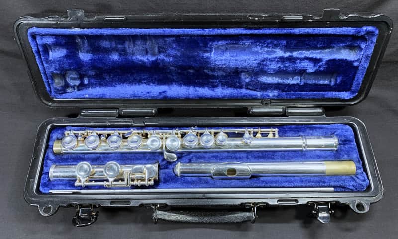 1990's Selmer USA Model 1206 Student Bb Flute Outfit | Reverb