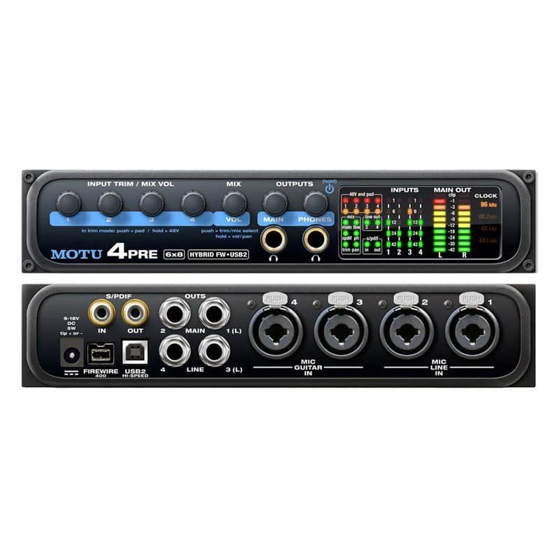 SCHEDA AUDIO IBRIDA MOTU 4PRE | Reverb