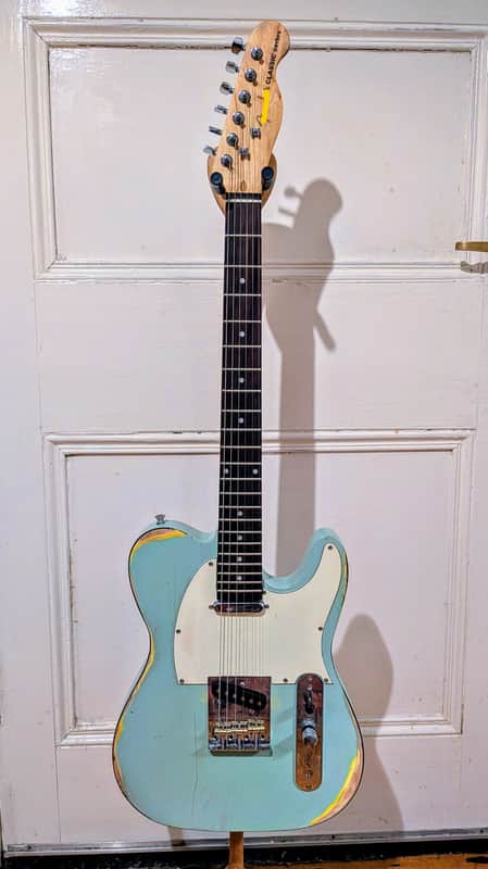 Telecaster Style Relic Electric Guitar - Great Sound! | Reverb