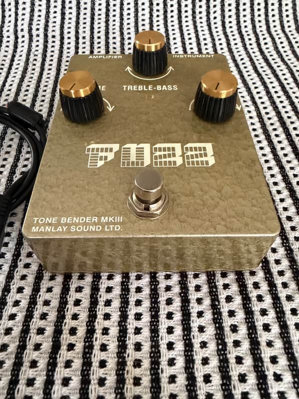 Manlay Sound MKIII FUZZ 2019 - Gold Hammered | Reverb