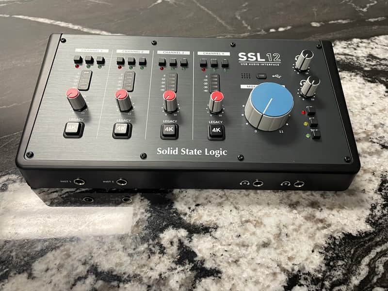 Solid State Logic SSL 12 12-Channel USB Audio Interface 2023 | Reverb