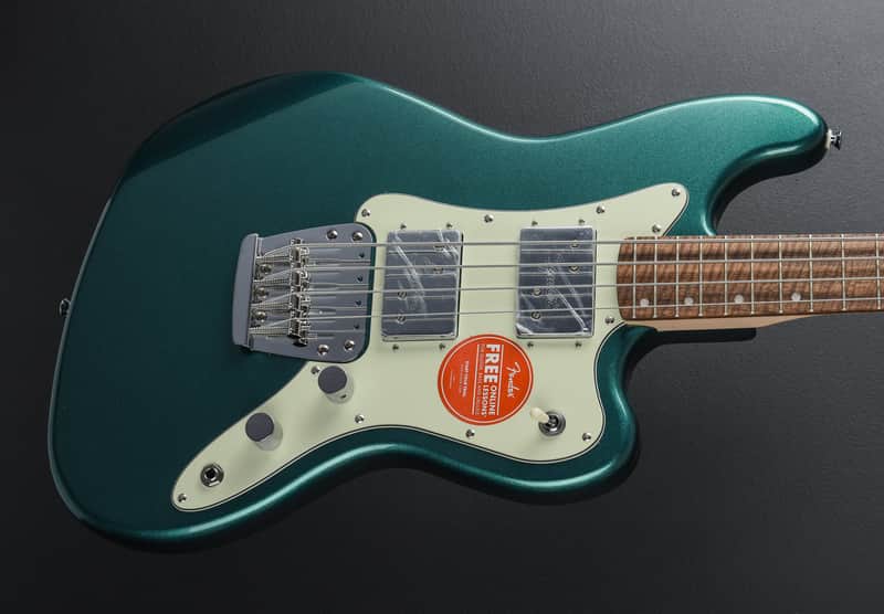 Squier Paranormal Rascal Bass HH - Sherwood Green | Reverb