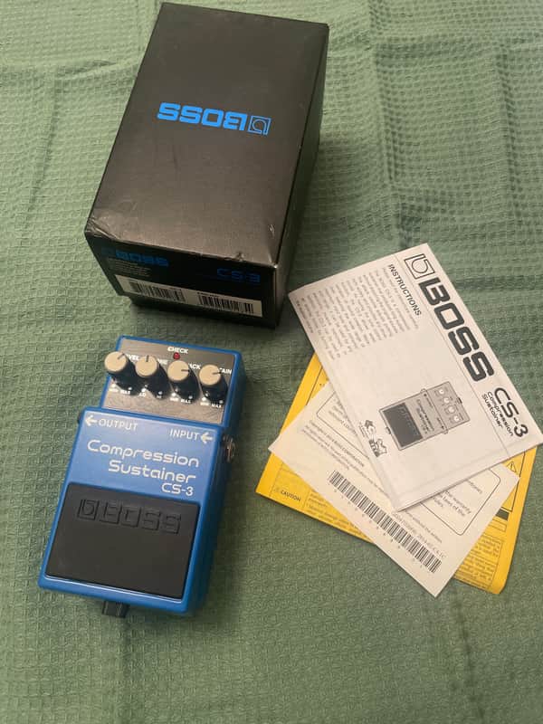 Boss CS-3 Compression Sustainer (Silver Label) 1997 - Present | Reverb