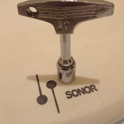 Sonor RARE Phonic, Lite, Signature drum key 70s-80s - Chrome | Reverb