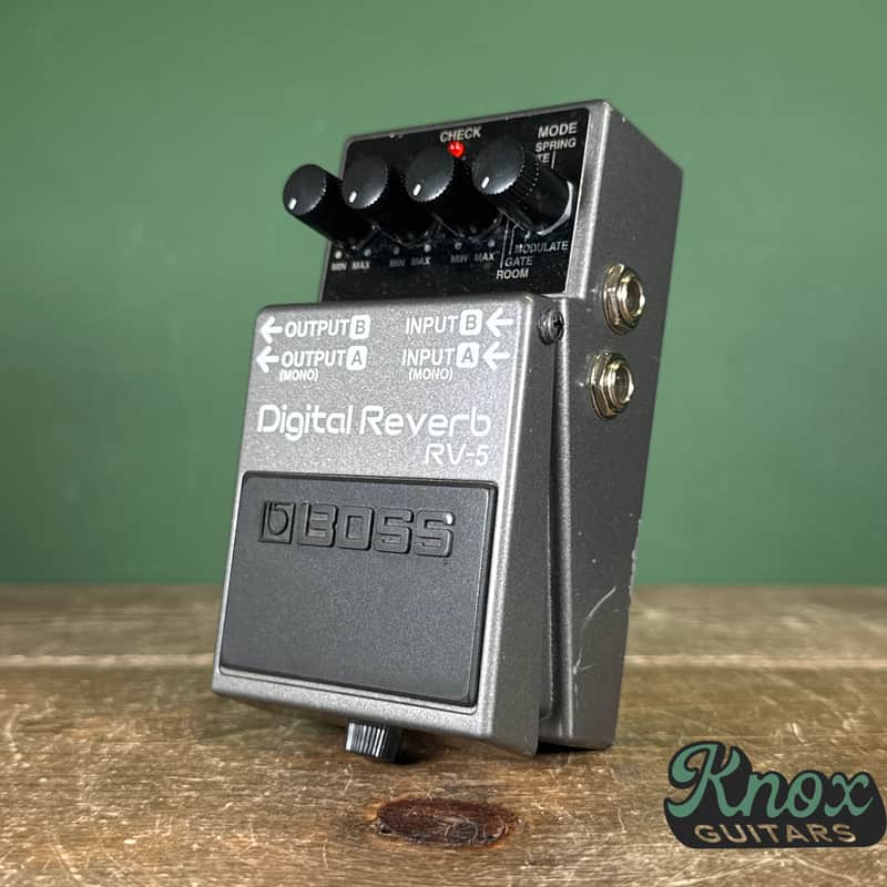 Boss RV-5 Digital Reverb (Dark Gray Label) 2002 - 2015 - Grey | Reverb