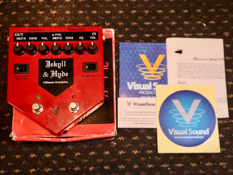 Visual Sound Jekyll & Hyde Ultimate Overdrive V1 2000s - | Reverb UK