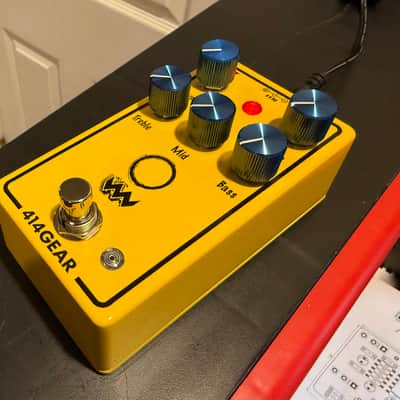PedalPCB Angry Charlie Clone – Yellow Powder Coat – | Reverb