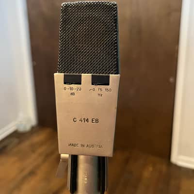 AKG C414 EB with Nylon CK12 Capsule 1976 - Silver | Reverb