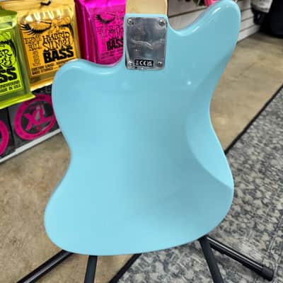 Squier Mini Jazzmaster HH - Daphne Blue | Reverb Canada