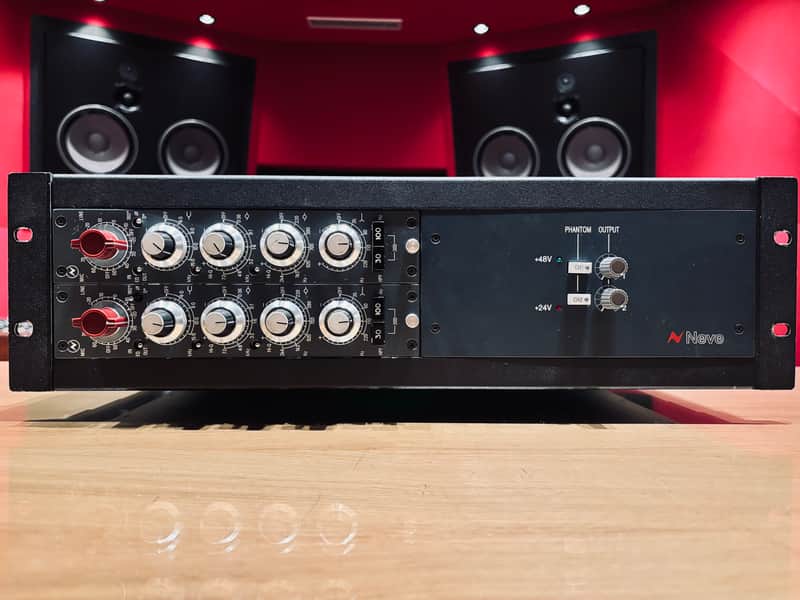 Shep SN8 Neve type Mic Pre/EQ (1073, 1084) Module Pair in a 2 | Reverb