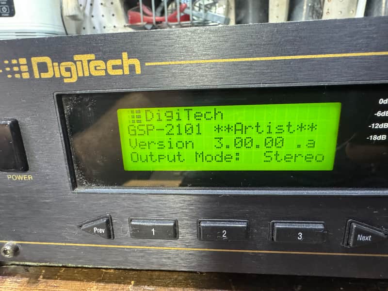 DigiTech GSP2101 Artist Tone Doctor Modded | Reverb