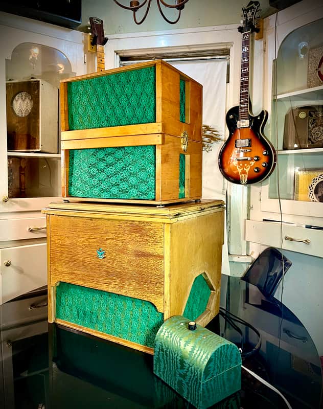 “Vibra-TABLE Mini”! Mini Leslie speaker cab. 12” / 8 ohms. | Reverb