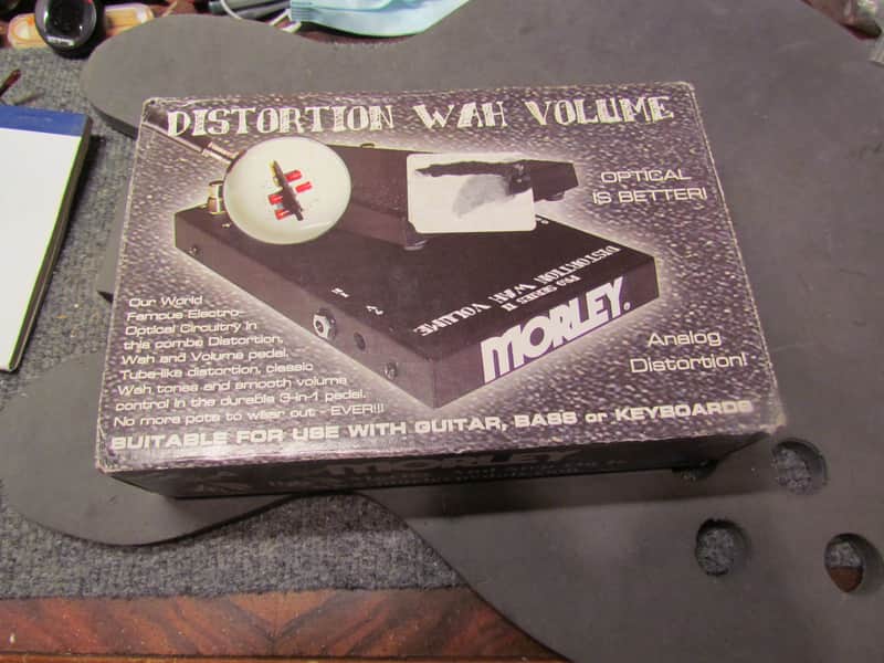 Box For Morley Distortion Wah Volume Pedal Box Only Morley | Reverb