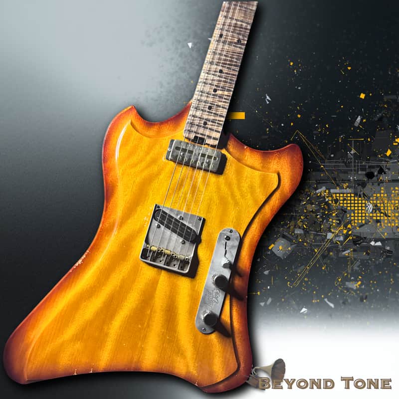 Lucky Dog Custom Firewalker Electric Guitar with Mastergrade | Reverb