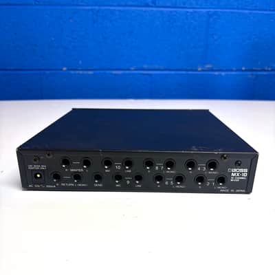Boss Pro MX-10 10 Channel Mixer | Reverb