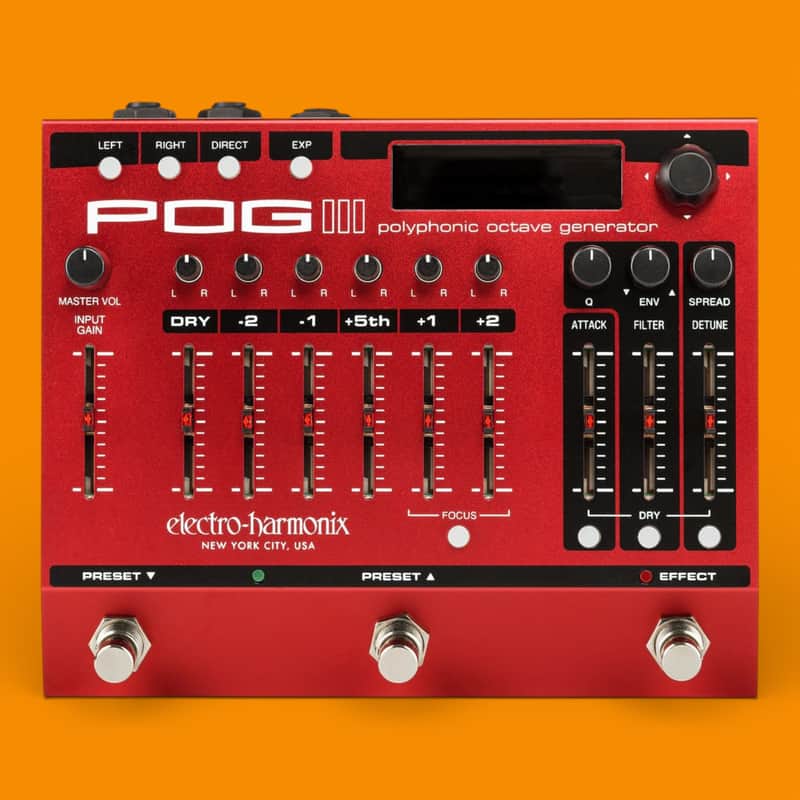 Electro-Harmonix POG3 Polyphonic Octave Generator [USED-MINT] | Reverb