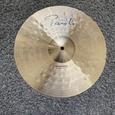 Paiste 15" Dimensions Thin/Heavy Hi-Hat Cymbals 1060g/1582g | Reverb