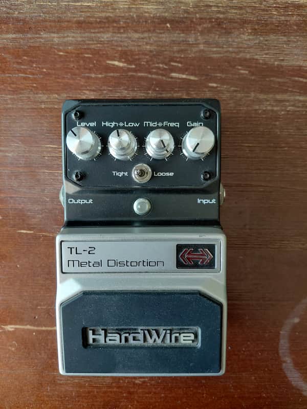DigiTech Hardwire TL-2 Metal Distortion 2010s - Silver | Reverb