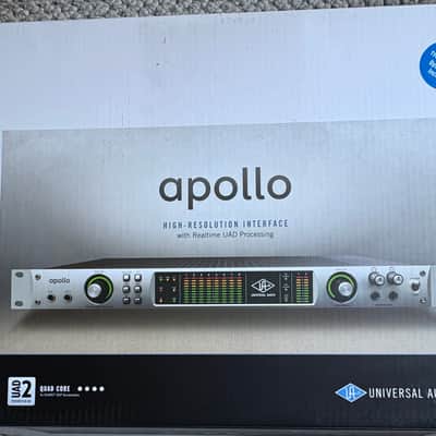 Universal Audio Apollo Quad 8 2014 - silverface | Reverb