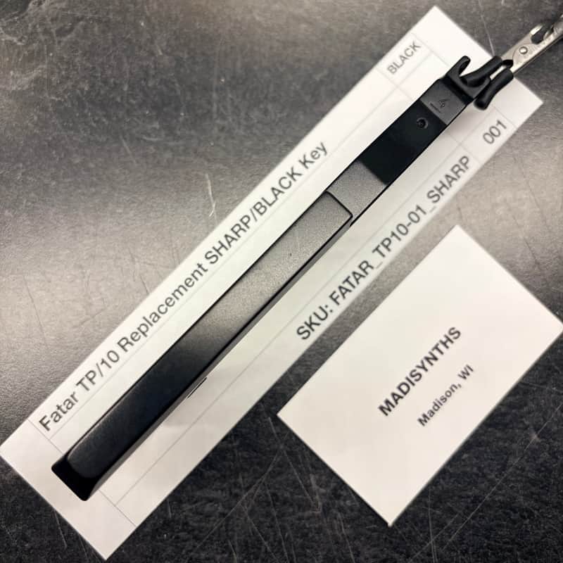 ORIGINAL Fatar TP/10 Replacement SHARP/BLACK Key for Kurzweil | Reverb