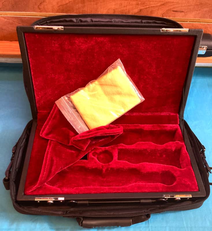 French Style Oboe Case with Zipper Cover-Sturdy Handle, | Reverb