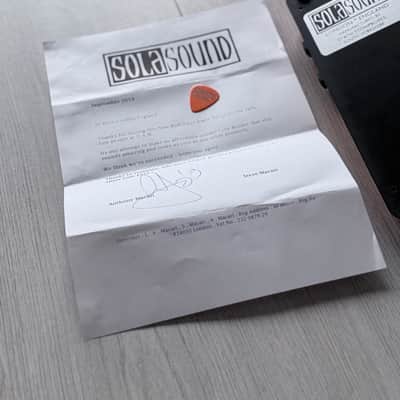 Sola Sound Bum Fuzz Unit - Orange | Reverb