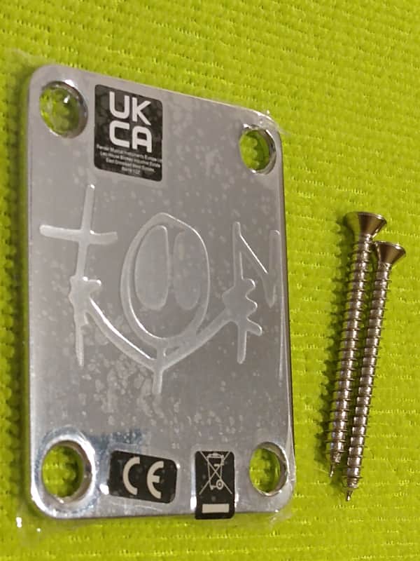Fender Tom DeLonge Stratocaster & Starcaster Neck Plate | Reverb