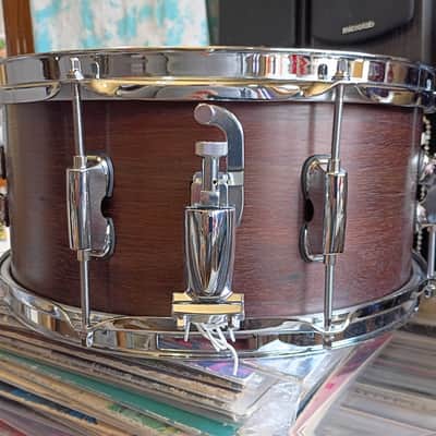 14x6.5 Peruvian Walnut Exotic steam bent semi-solid snare | Reverb