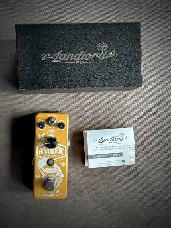 Landlord FX Amber Nectar Overdrive | Reverb