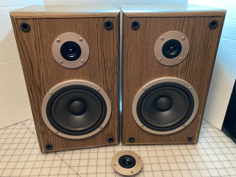 Vintage Sony SS-U310 Bookshelf Speakers Good Condition and | Reverb
