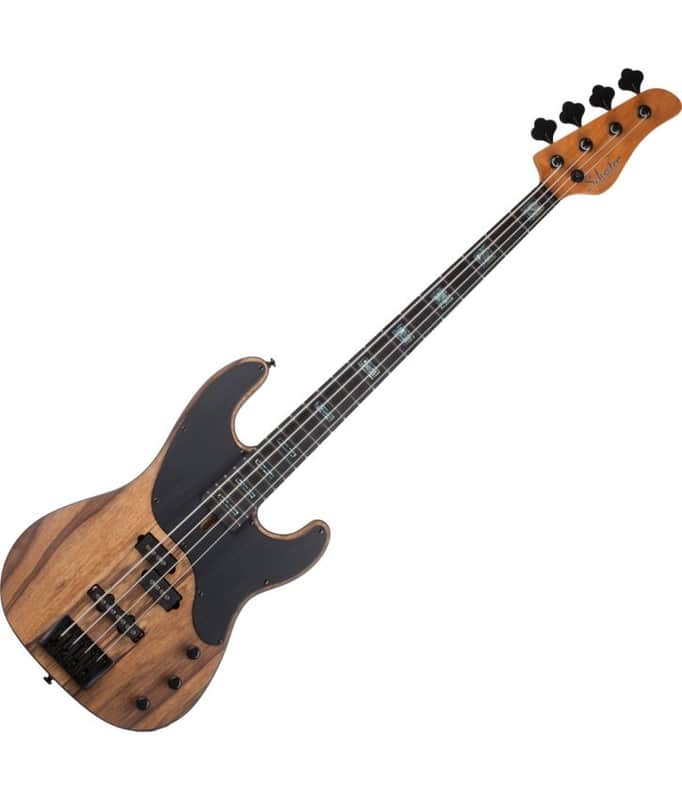 Schecter Model-T 4 Exotic Black Limba | Reverb