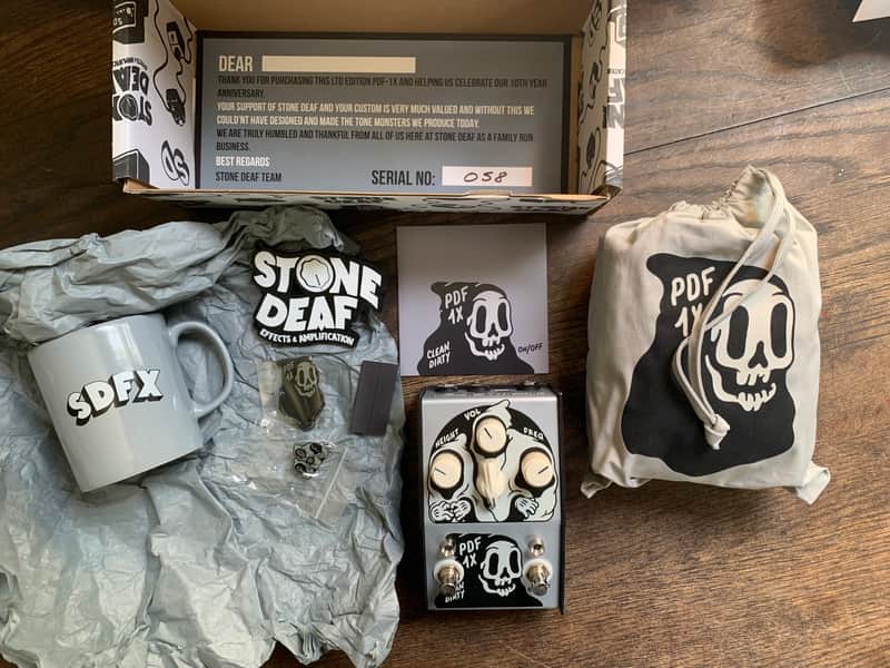 Stone Deaf FX PDF-1X LTD 2019 - Graphic #58 Box + Original | Reverb