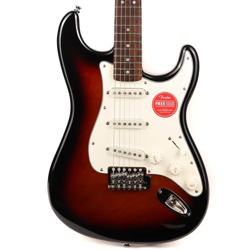 Squier Classic Vibe 60s Stratocaster 3-Tone Sunburst Used | Reverb