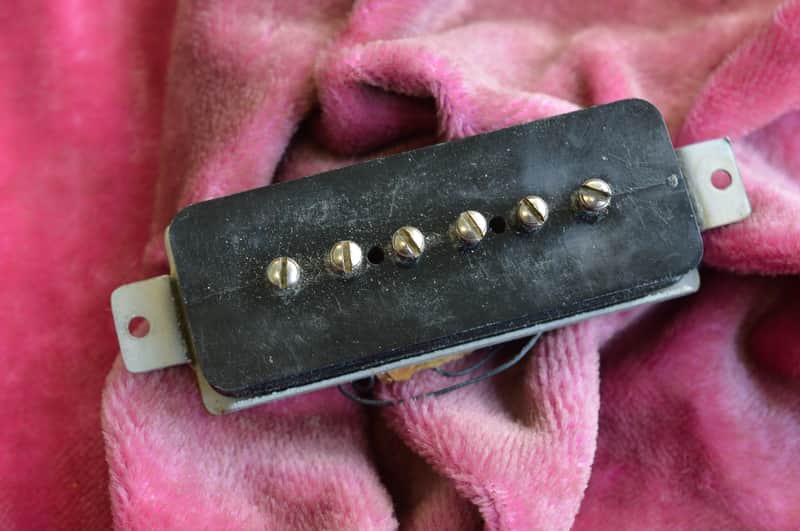 Vintage 1956 Gibson P-90 P90 Pickup 8.42k HOT Dogear Les Paul | Reverb