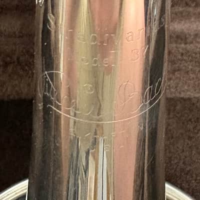Bach Stradivarius Trumpet Model 37, Silver Finish | Reverb