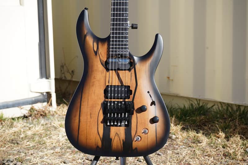 Schecter DIAMOND SERIES C-1 FR-S Pale Moon Natural Satin w/ | Reverb