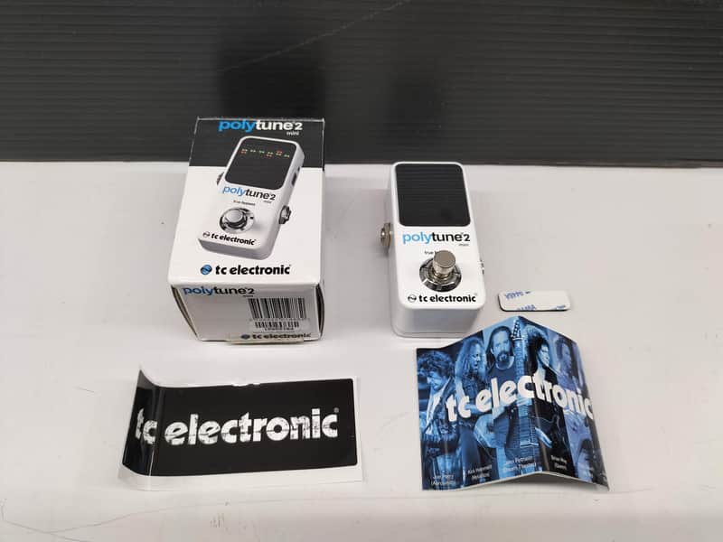 TC Electronic Polytune2 Mini Tuner Pedal - Accurate & Compact | Reverb